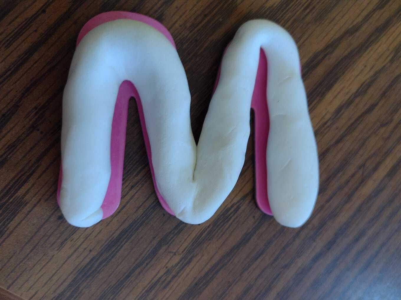 M is for Monkey Craft: Model Magic and Markers