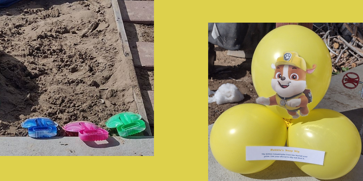 Rubble Paw Patrol Party Game: Rubble’s Deep Dig - Crayons and Spice