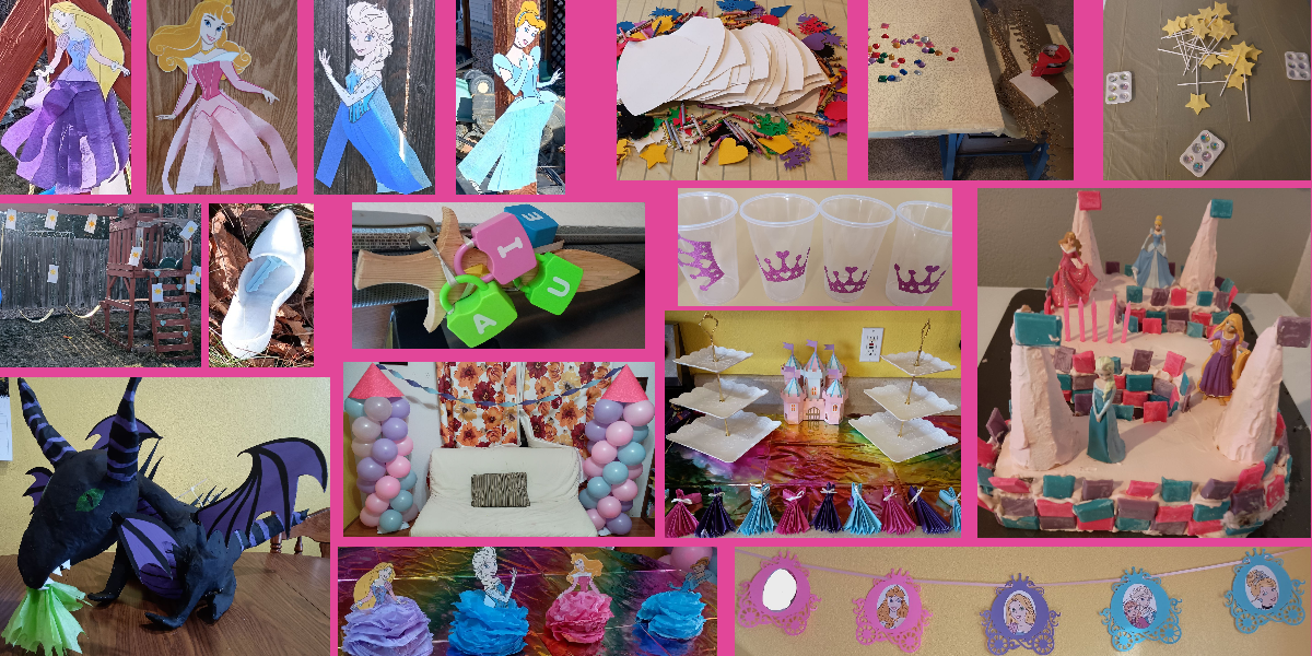 DIY Disney Princess Party – Games, Decor, and Cake - C&S